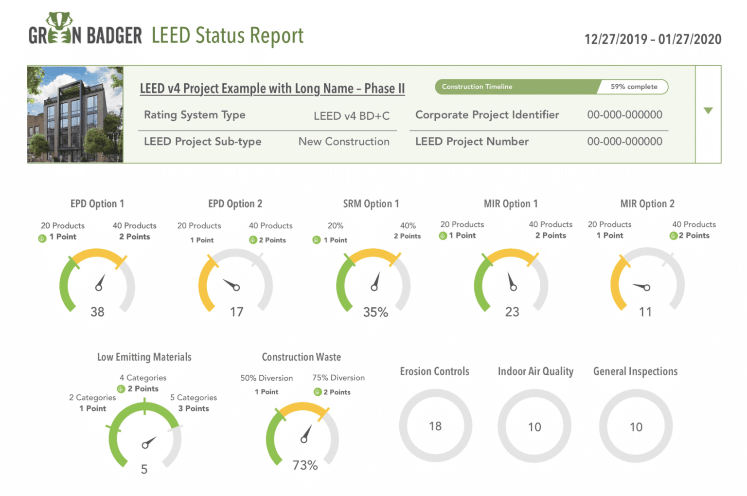 Eliminate LEED Tracking & Method Spreadsheets | Green Badger