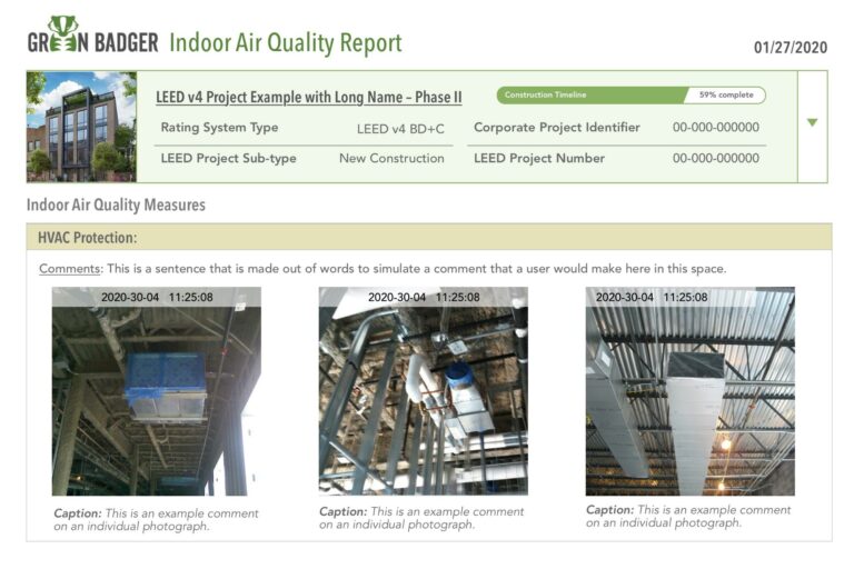 LEED Credit Documentation | Automate LEED Projects | GreenBadger