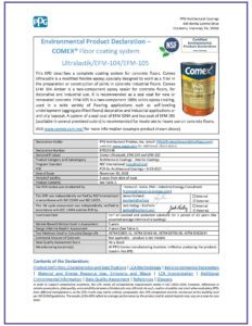 Environmental Product Declaration Examples - Green Badger