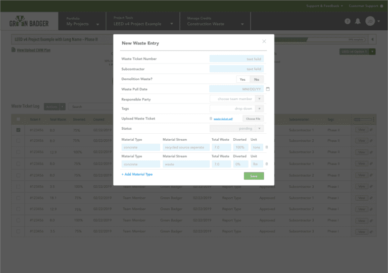 Waste Haulers ESG & LEED Project Use Case Study - Green Badger