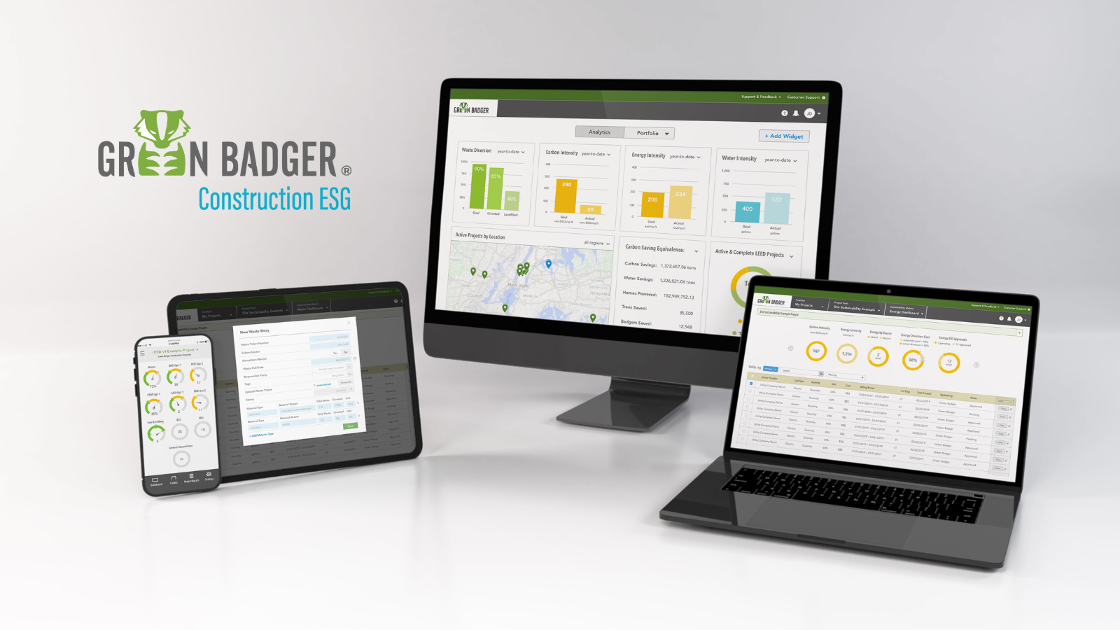 Construction ESG Tracking With Green Badger - Green Badger