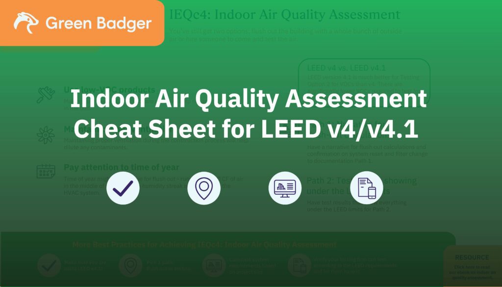 Cheat Sheets - Green Badger