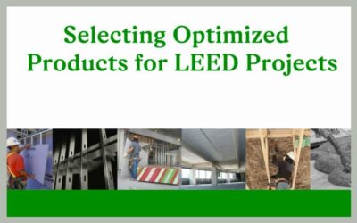 Green Badger - Selecting Optimized Products for LEED Projects