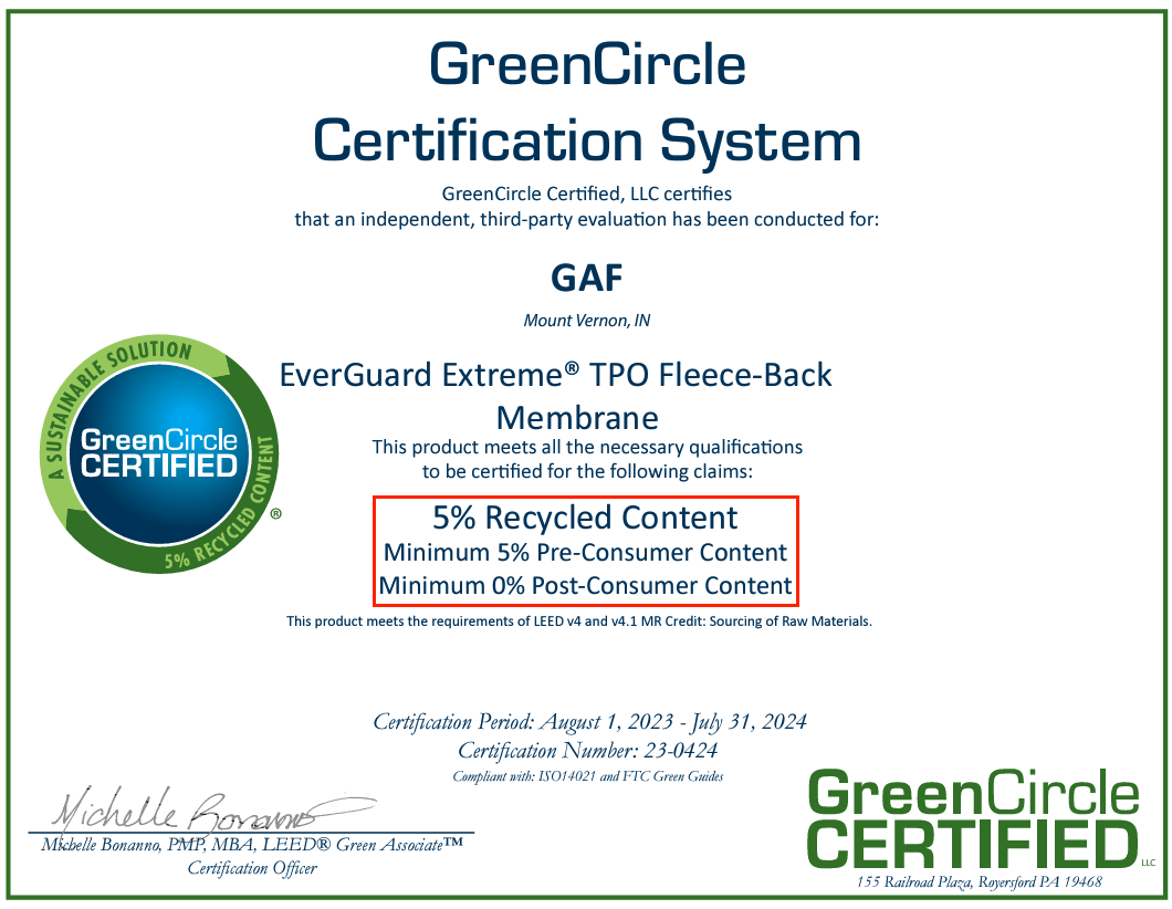 Sourcing of Raw Materials - Material Reuse and Recycled Content - Green ...