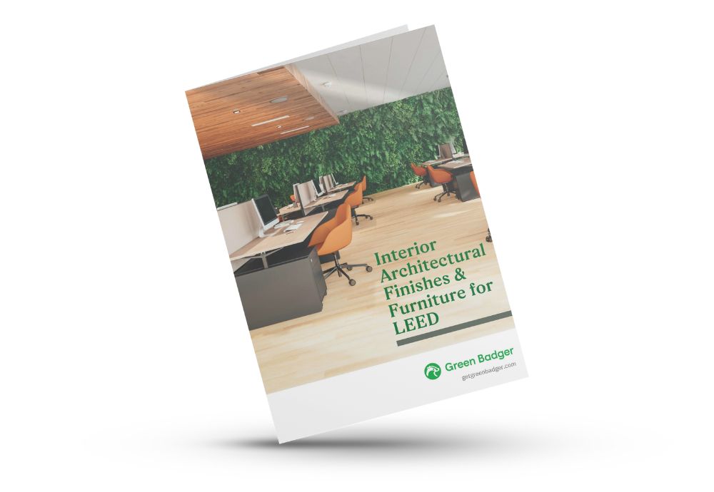 Interior Architectural Finishes & Furniture for LEED ebook