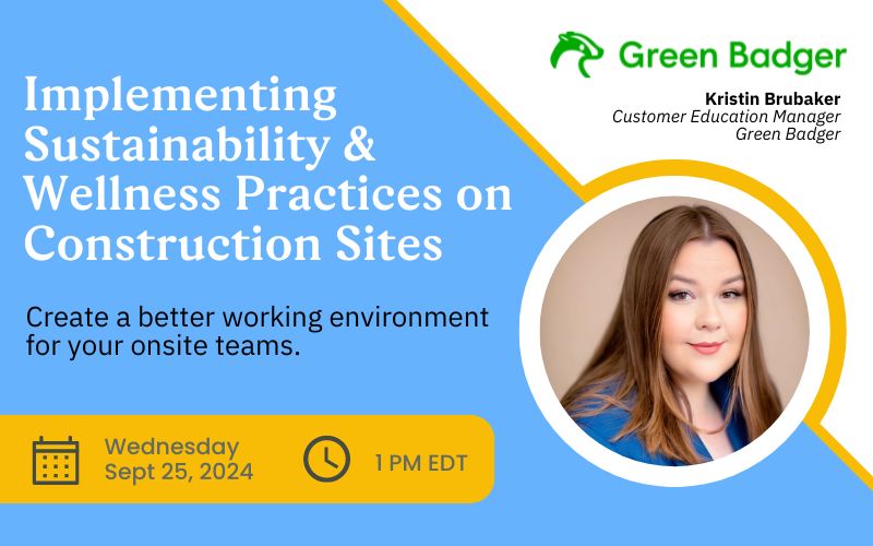 Webinar - Green Badger