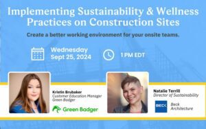 Webinar - Green Badger