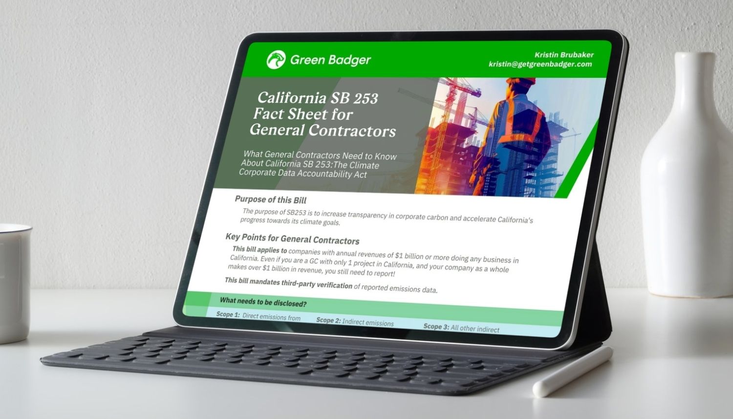 What General Contractor's need to know about California SB253